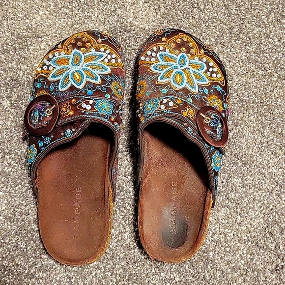 Rampage | Shoes | Y2k Rampage Fancy Beaded Clogs | Poshmark